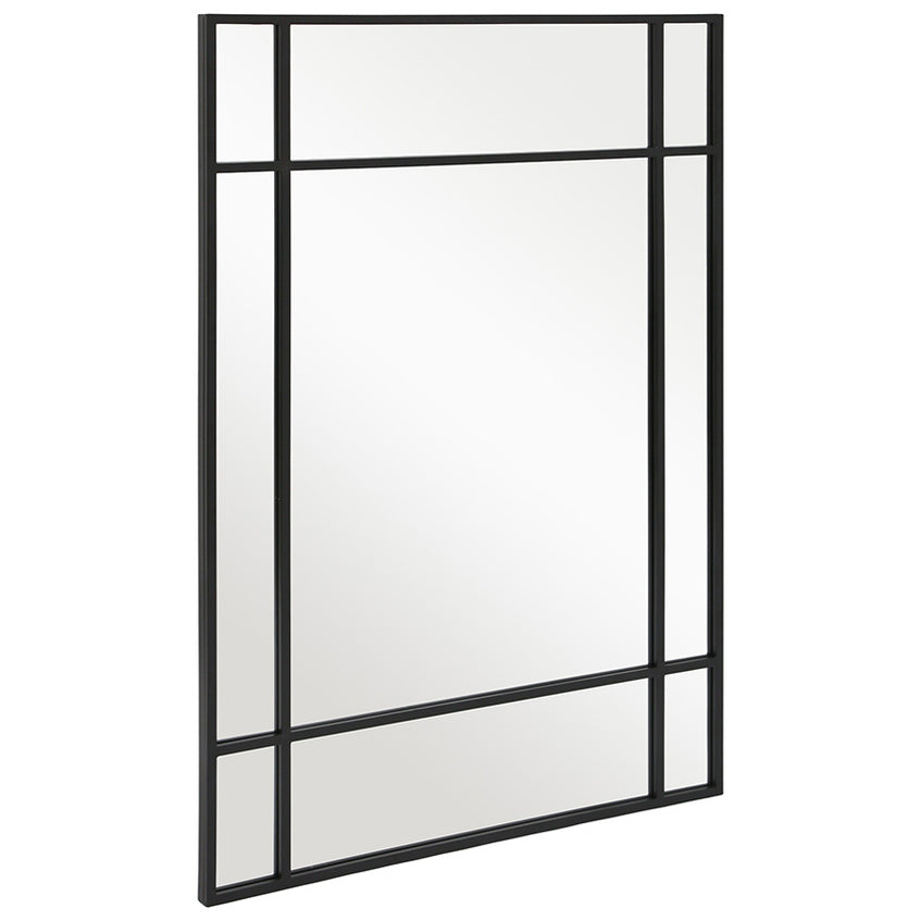 Jira Black Rectangular Iron Wall Mirror — SHINE MIRRORS AUSTRALIA