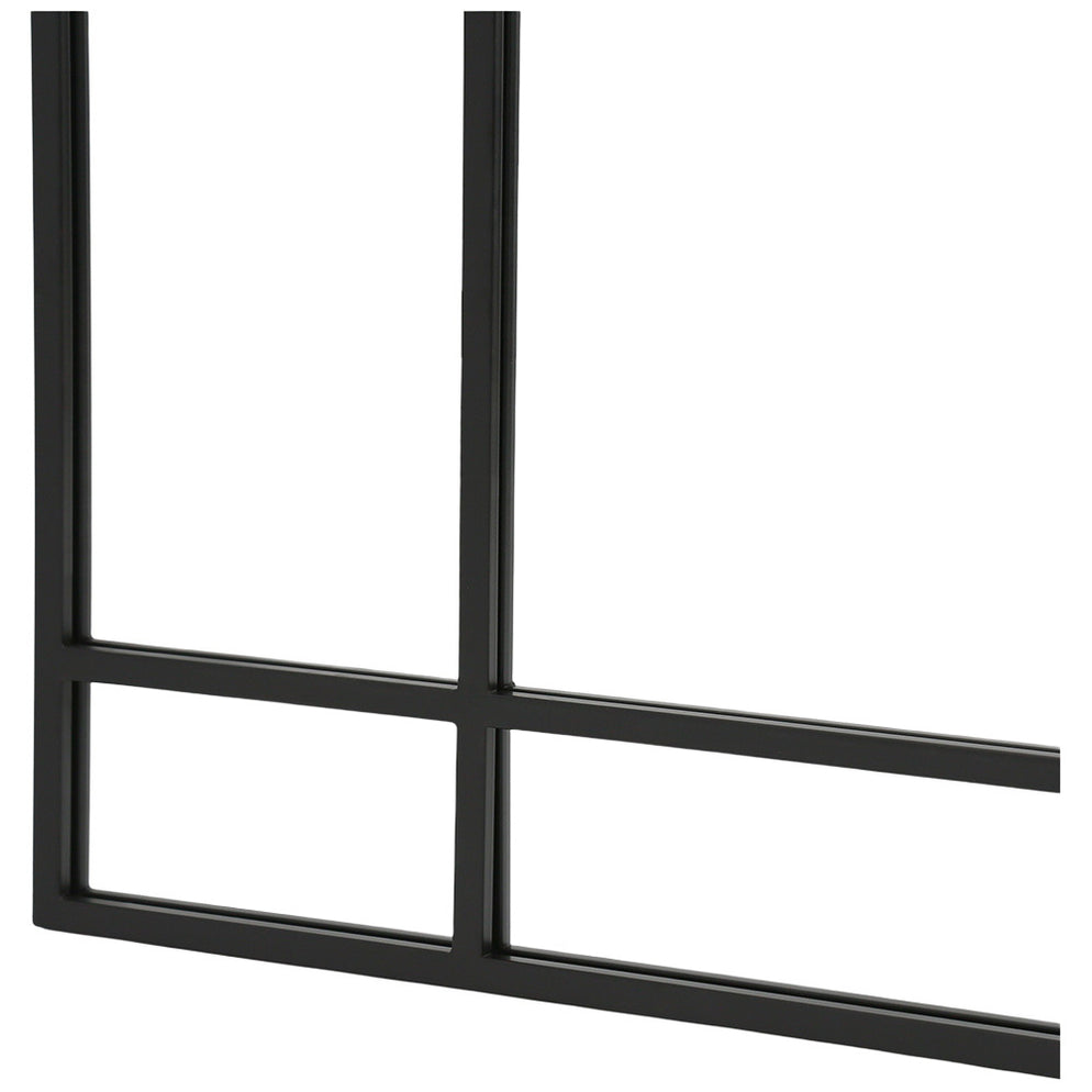 Jira Black Rectangular Iron Wall Mirror — SHINE MIRRORS AUSTRALIA