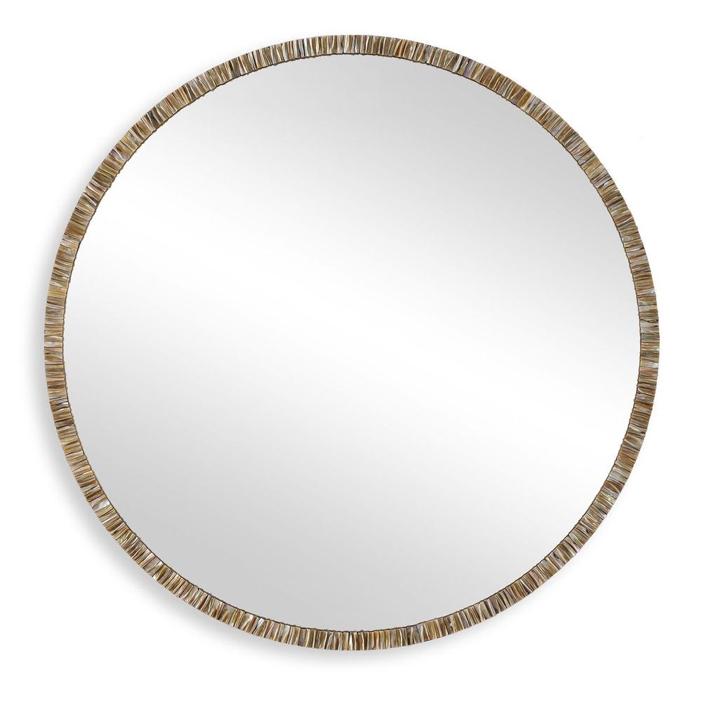 Uttermost Odeon Bronze Round Wall Mirror — SHINE MIRRORS AUSTRALIA
