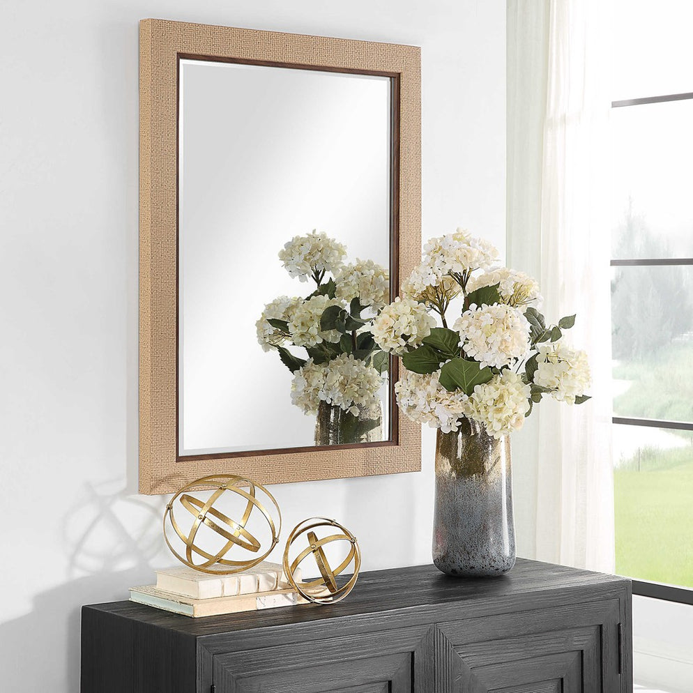Alistair Beige Wall Mirror — SHINE MIRRORS AUSTRALIA
