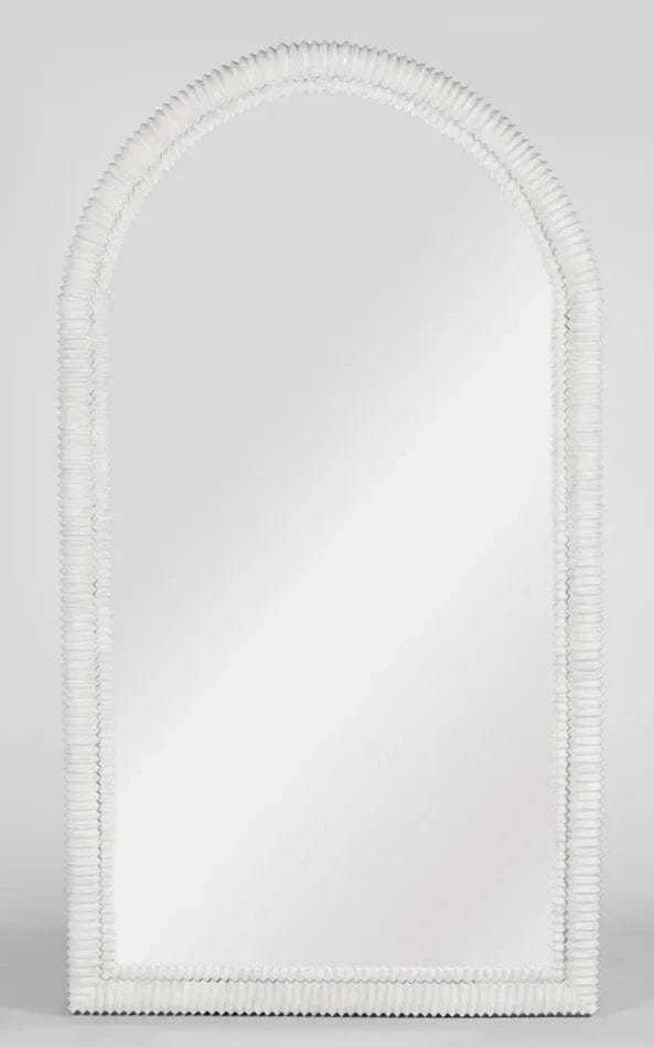 Camille White Arched Floor Mirror — SHINE MIRRORS AUSTRALIA