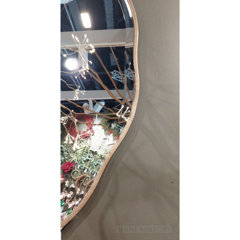 Carrie Scallop Gold Wall Mirror — SHINE MIRRORS AUSTRALIA