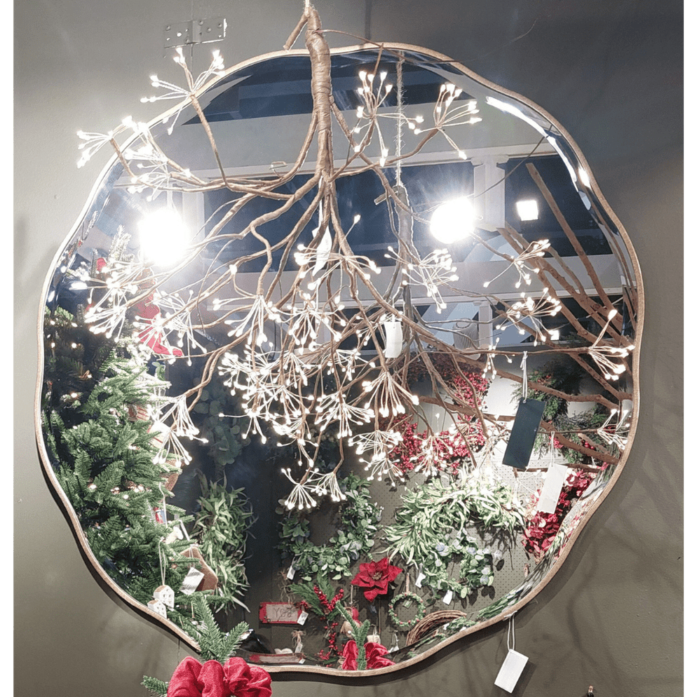 Carrie Scallop Gold Wall Mirror — SHINE MIRRORS AUSTRALIA