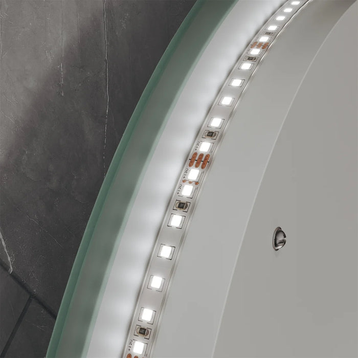 Antolin Pill-Shaped LED Bathroom Wall Mirror — SHINE MIRRORS AUSTRALIA