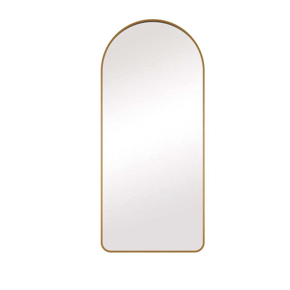 Gavin Gold Arch Aluminium Mirror — SHINE MIRRORS AUSTRALIA