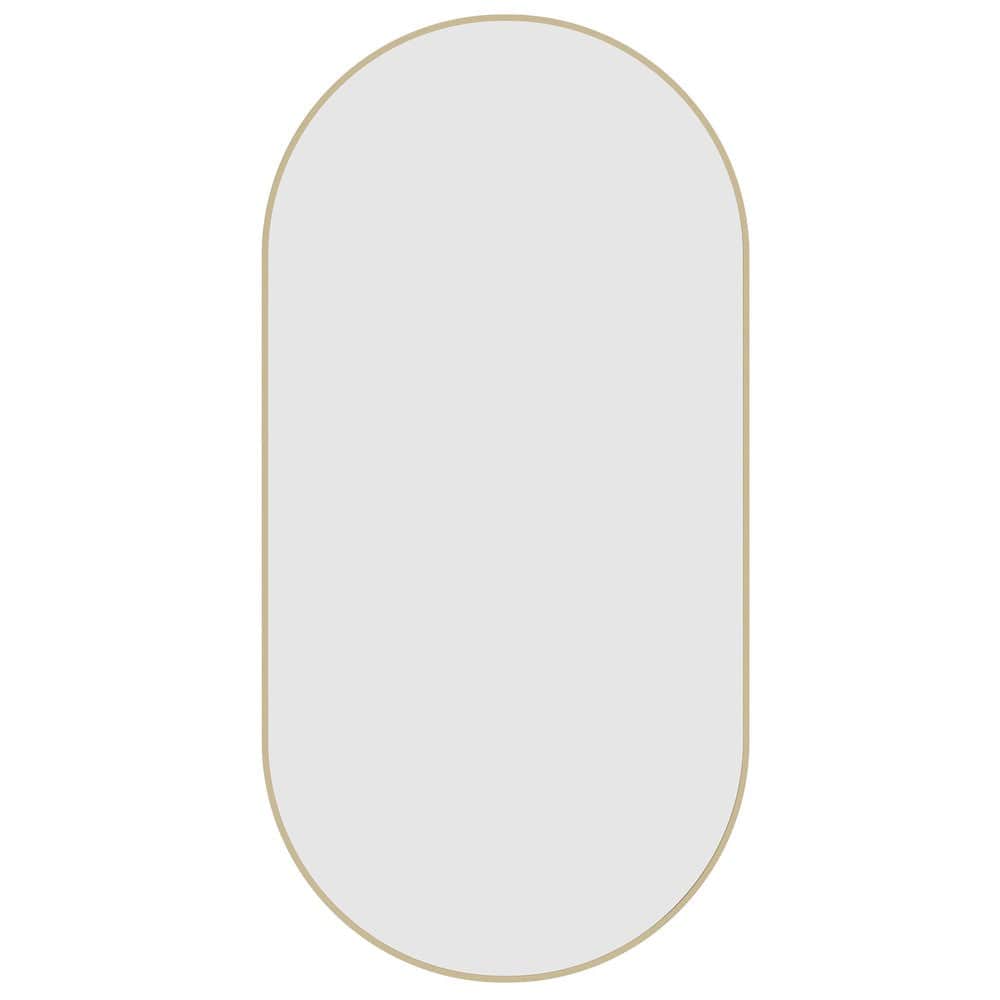 Italia Pill Gold Mirror — SHINE MIRRORS AUSTRALIA