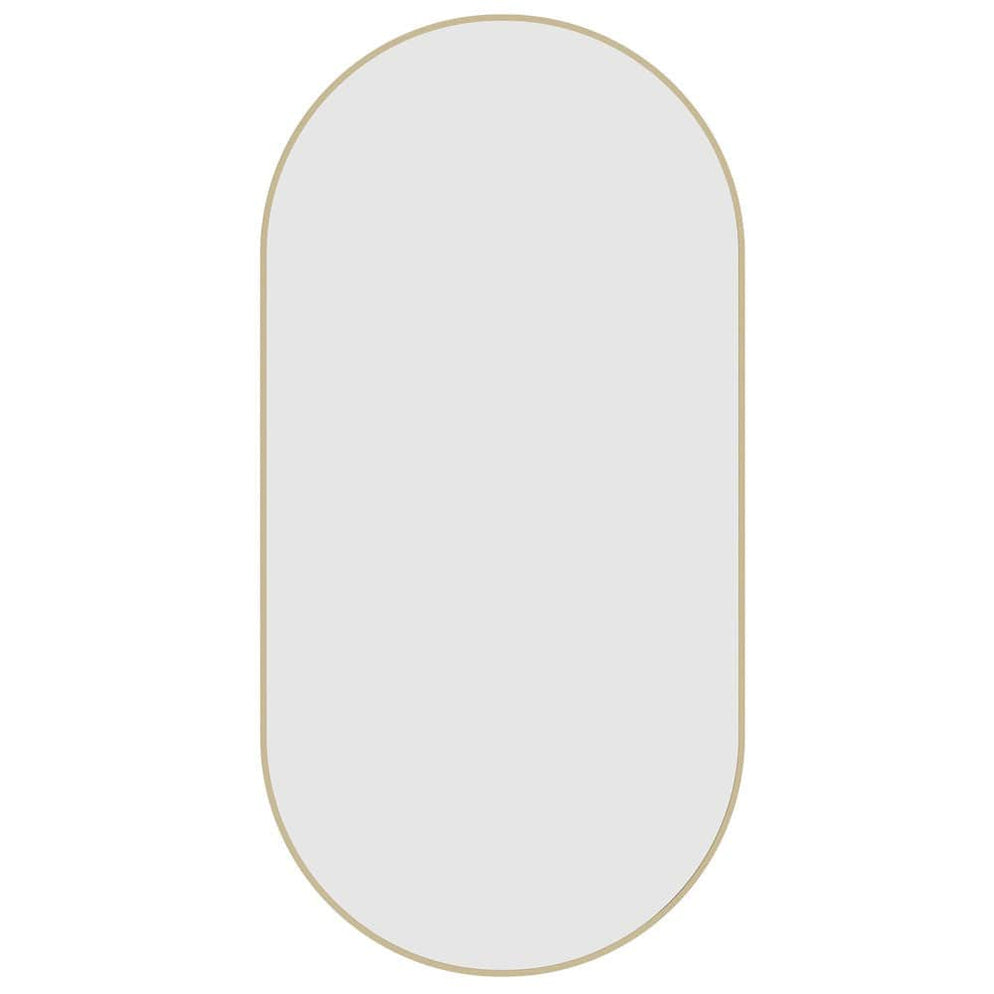 Italia Pill Gold Mirror — SHINE MIRRORS AUSTRALIA