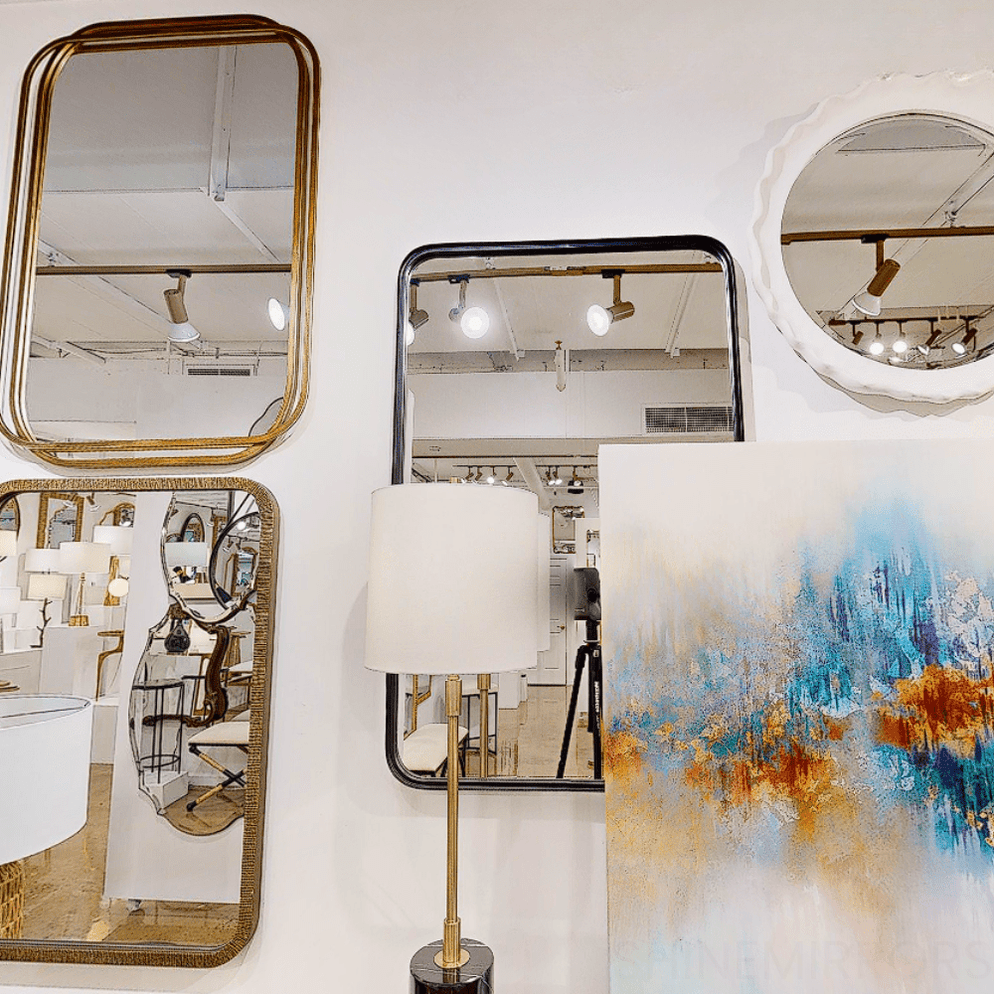 Lenora Antique Gold Wall Mirror — SHINE MIRRORS AUSTRALIA