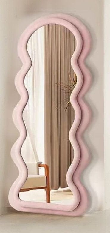Miley Full Size Wavy Wall Mirror — SHINE MIRRORS AUSTRALIA