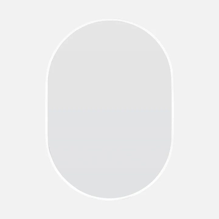 Natalia White Pill Shaped Mirror — SHINE MIRRORS AUSTRALIA