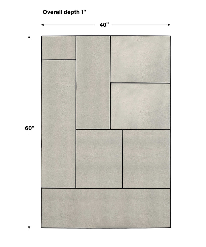 Uttermost Puzzle Piece Rectangle Mirror — SHINE MIRRORS AUSTRALIA