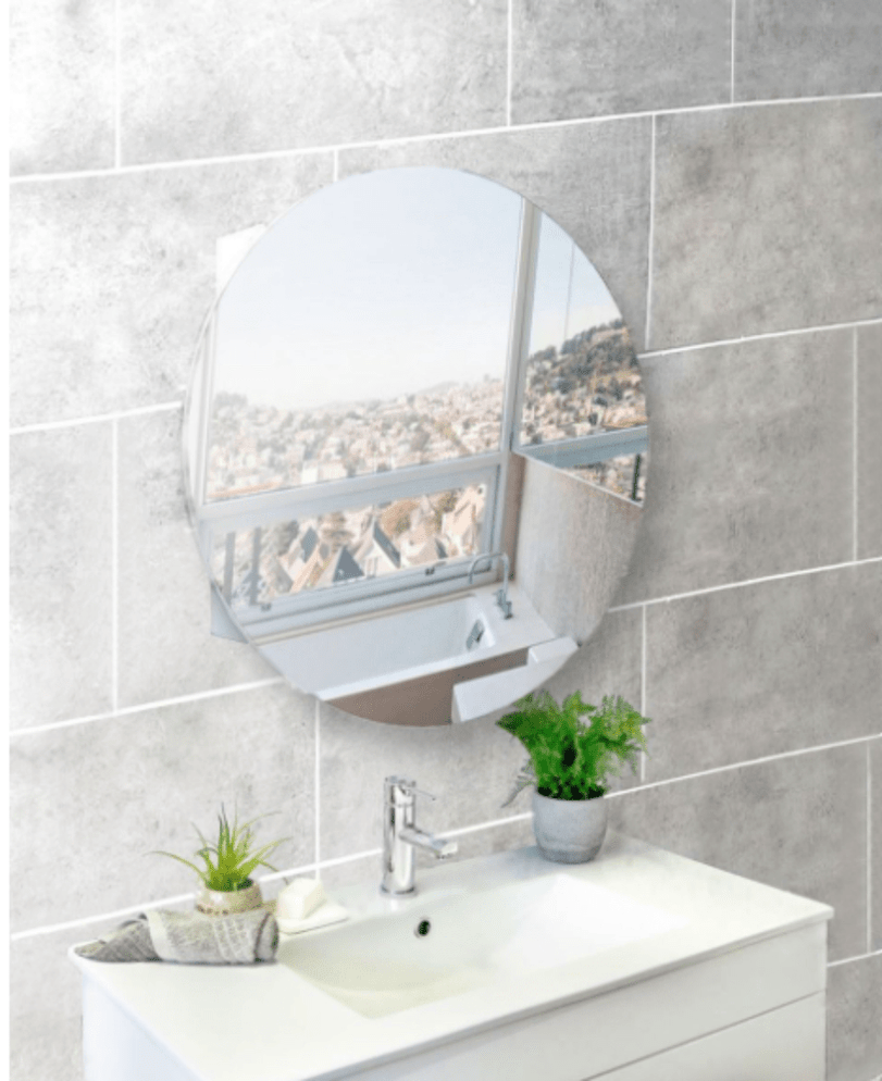 Rica Round Mirror Cabinet — SHINE MIRRORS AUSTRALIA