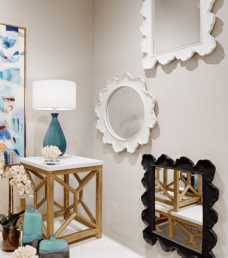 Uttermost Black Sea Coral Wall Mirror — SHINE MIRRORS AUSTRALIA