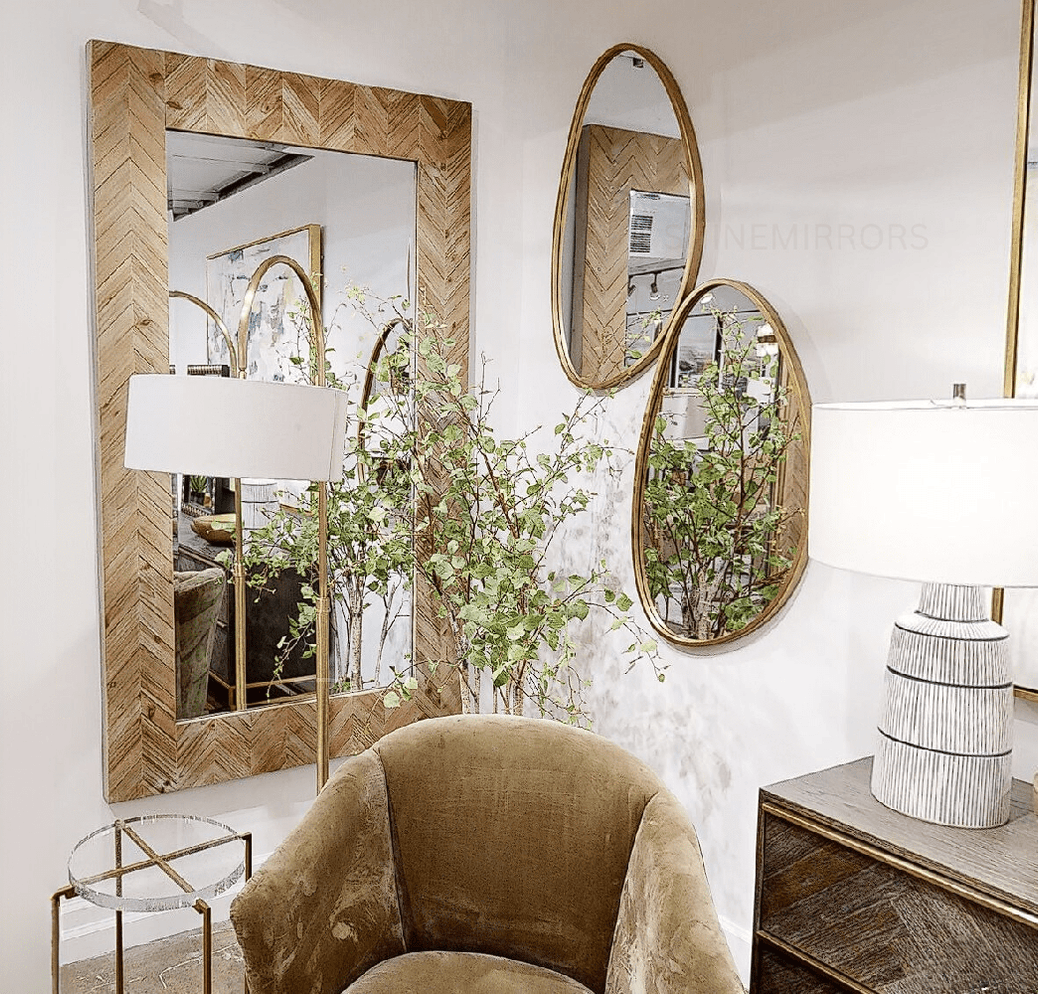 Uttermost Demetria Large Mirror — SHINE MIRRORS AUSTRALIA