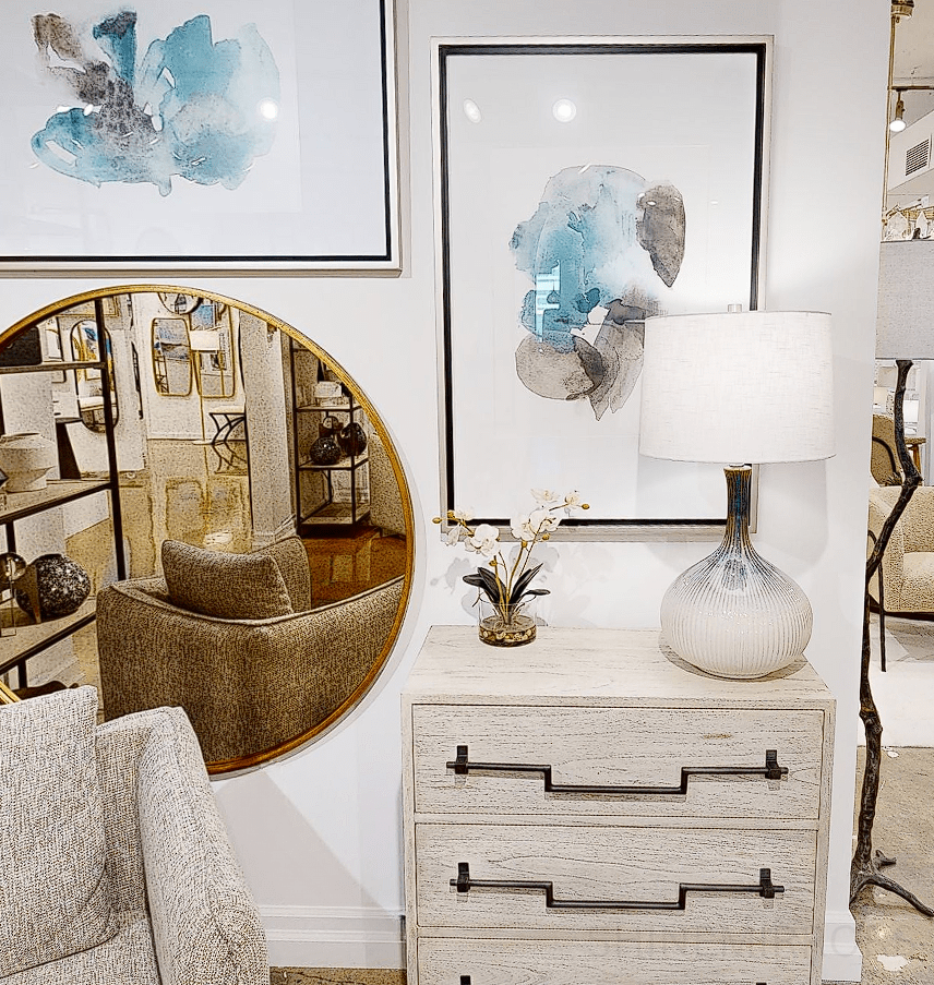 Uttermost Eichler Mid-Century Table Lamp — SHINE MIRRORS AUSTRALIA