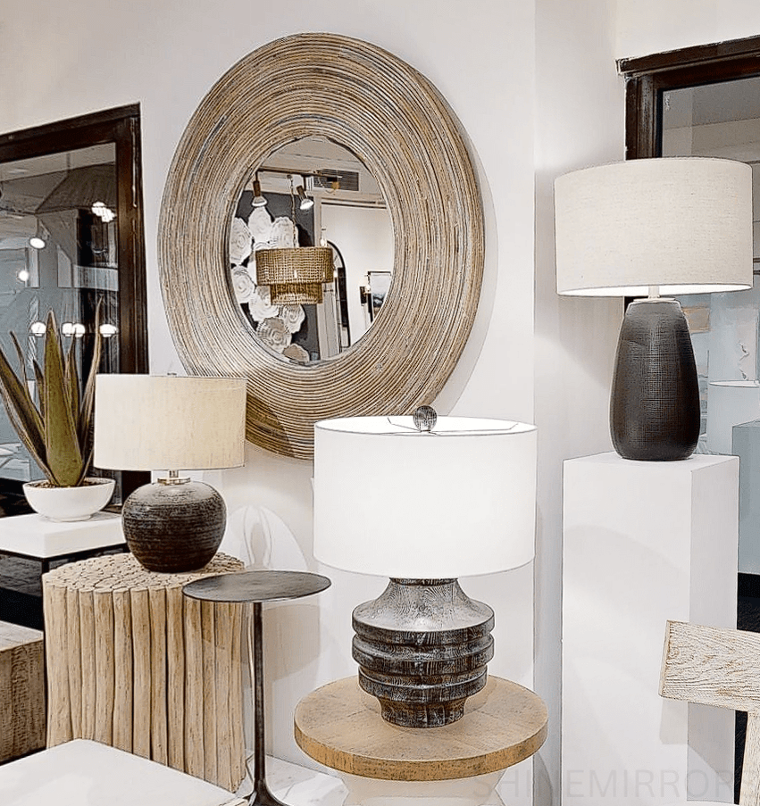 Uttermost Vortex Round Wall Mirror — SHINE MIRRORS AUSTRALIA