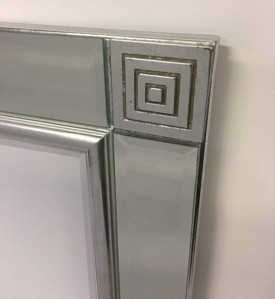 Belinda Silver Large Wall Mirror — SHINE MIRRORS AUSTRALIA