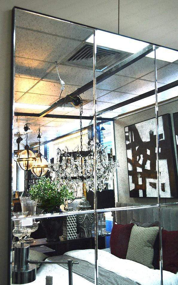 Chad Panelled Large Floor Mirror — SHINE MIRRORS AUSTRALIA