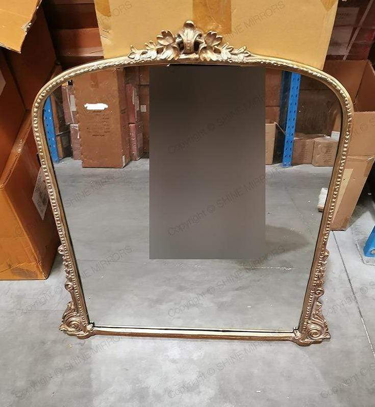 Gilbert Gold Arched Wall Mirror — SHINE MIRRORS AUSTRALIA