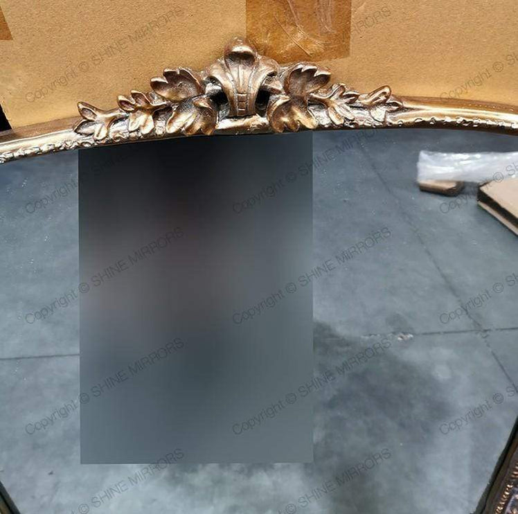 Gilbert Gold Arched Wall Mirror — SHINE MIRRORS AUSTRALIA