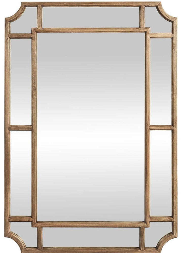 Hiro Natural Rectangle Wall Mirror — SHINE MIRRORS AUSTRALIA