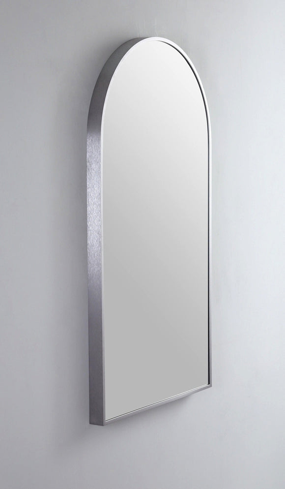 Loren Arched Bathroom Mirror Gun Metal — SHINE MIRRORS AUSTRALIA