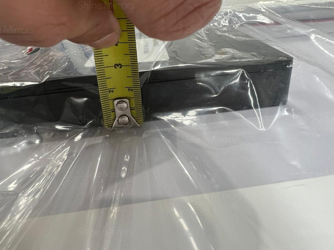 Miro Frontlit LED Bathroom Mirror With Bluetooth Option — SHINE MIRRORS ...