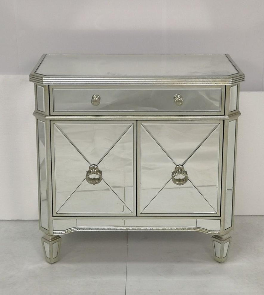 Sofia Mirrored Console Antique Table — SHINE MIRRORS AUSTRALIA