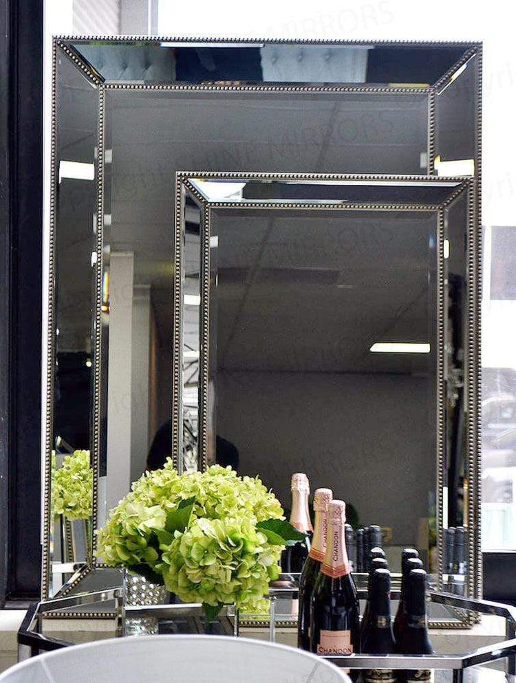 Zeta Beaded Wall Mirror X-Large — SHINE MIRRORS AUSTRALIA