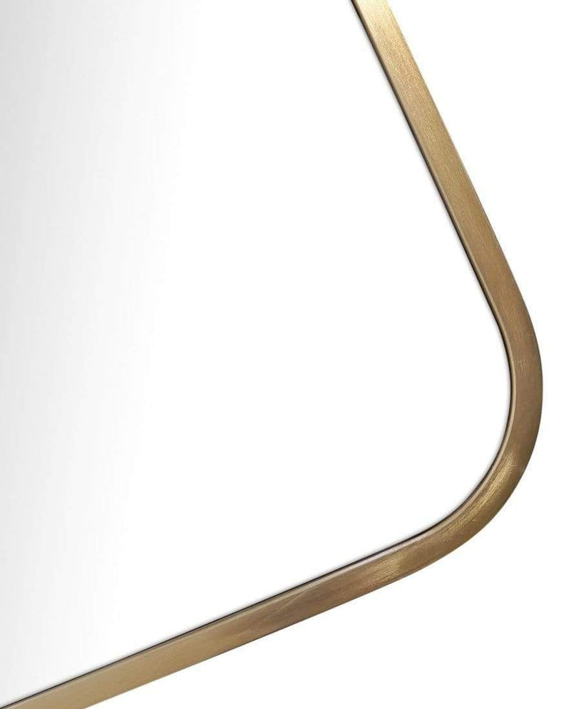 Zoe Brass Rectangle Mirror — SHINE MIRRORS AUSTRALIA